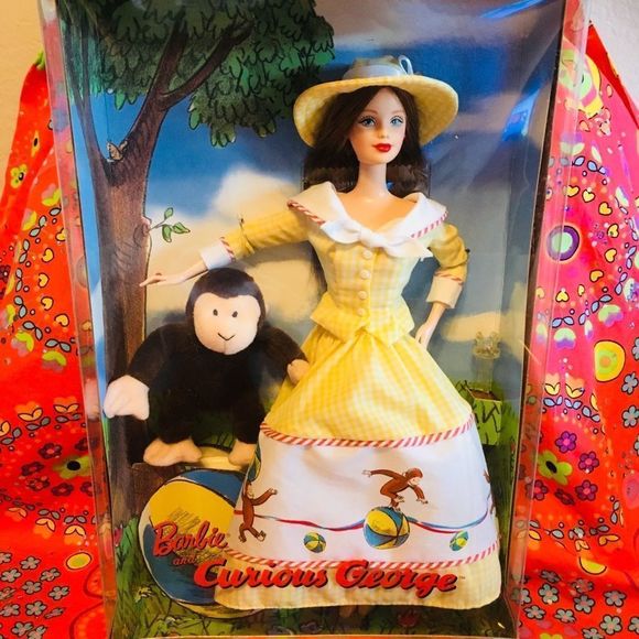 Mattel | Toys | Curiousgeorge Collectible Barbie | Poshmark